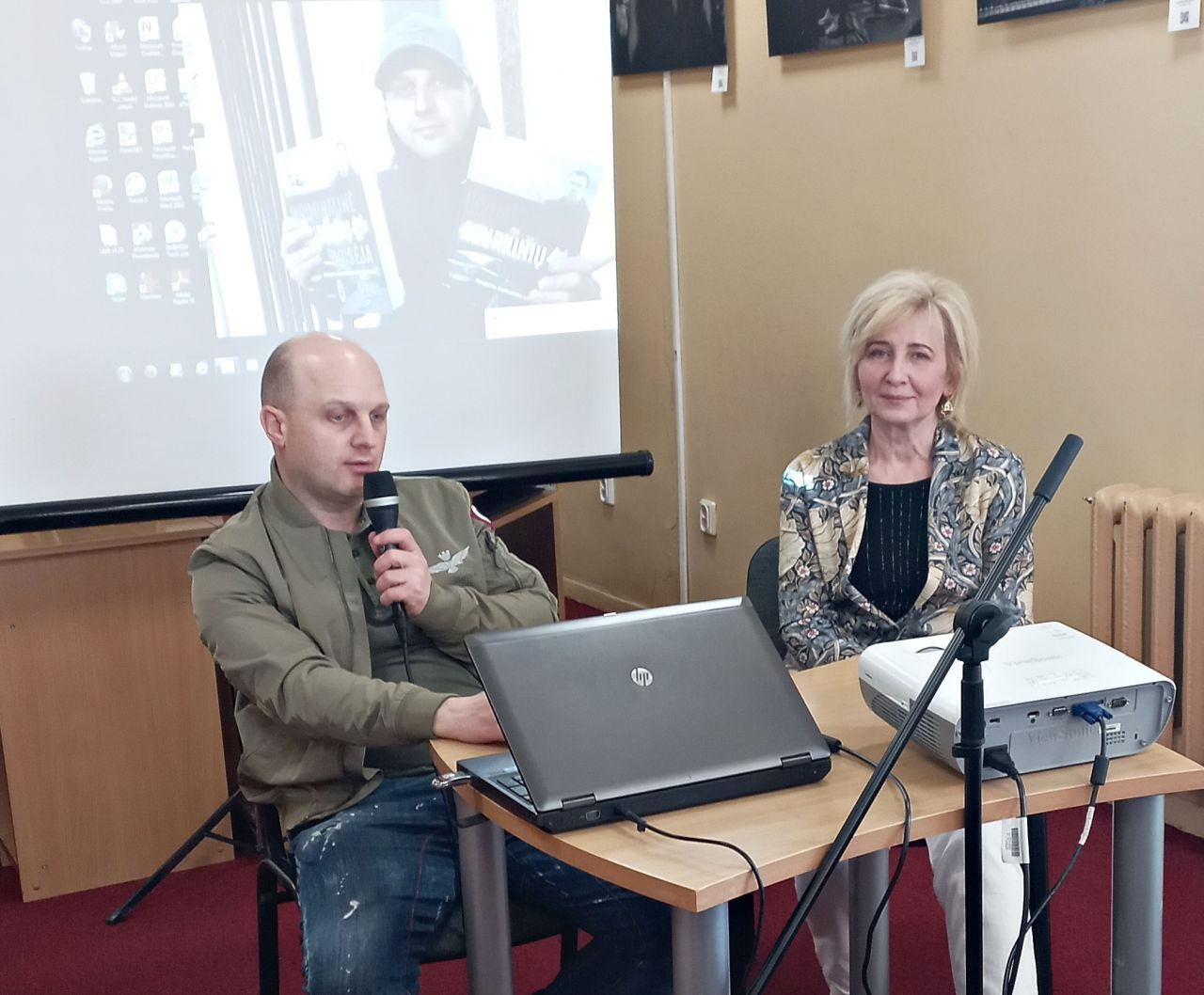 Kriminalinės dokumentikos knygų autorius Dailius Dargis svečiavosi ...
